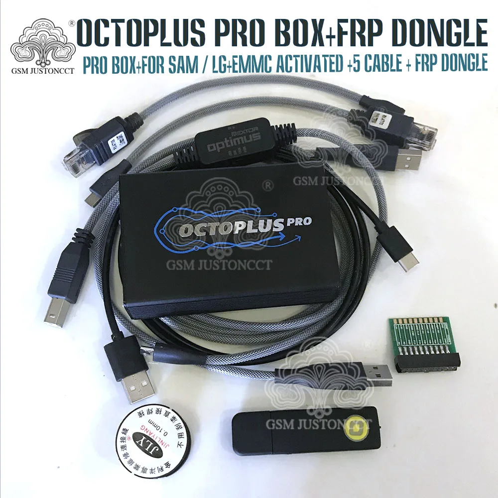 2022 NEW Original Octoplus Pro Box + Cable + Adapter Set+Octoplus FRP ...