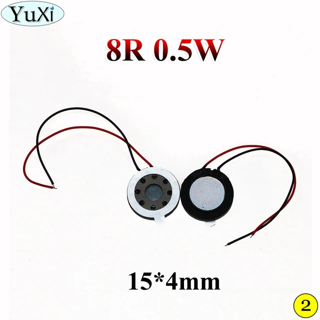 1PCS 0.5W 1W 2W 8R Mini Speaker 8 Ohm Ultra-thin Horn Speaker Diameter 10mm 15mm 20mm 23mm 26mm ...