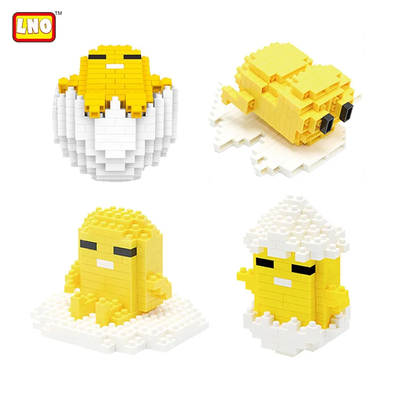 LNO-Mini-Building-Blocks-Egg-Yolk-Micro-Bricks-DIY-Model-Educational ...