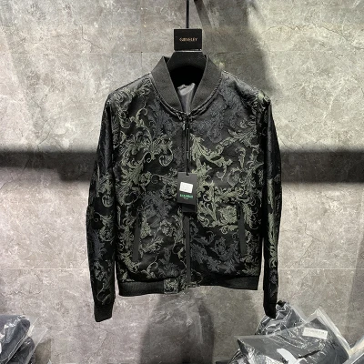 100%real mens luxury baroque jacquard jacket/fashion model tuxedo ...