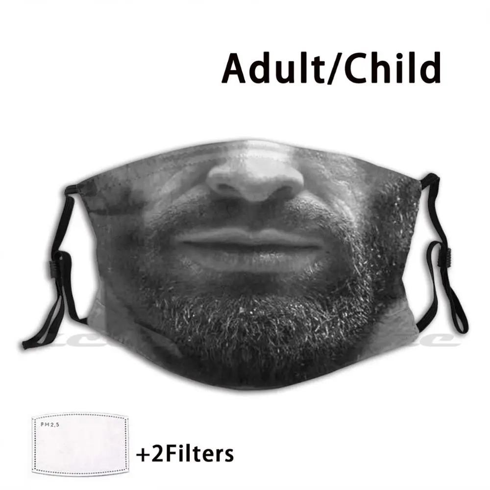 Chad Gigachad Mask Mask Cloth Reusable Print Filter Washable Chad ...