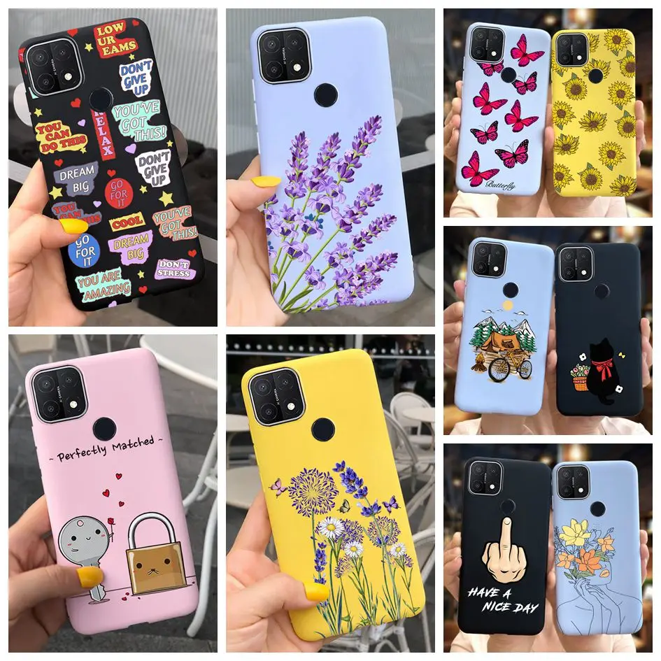 For-OPPO-A15-A-15-S-Case-Soft-Silicone-Bumper-Phone-Back-Cover-For-OPPO ...