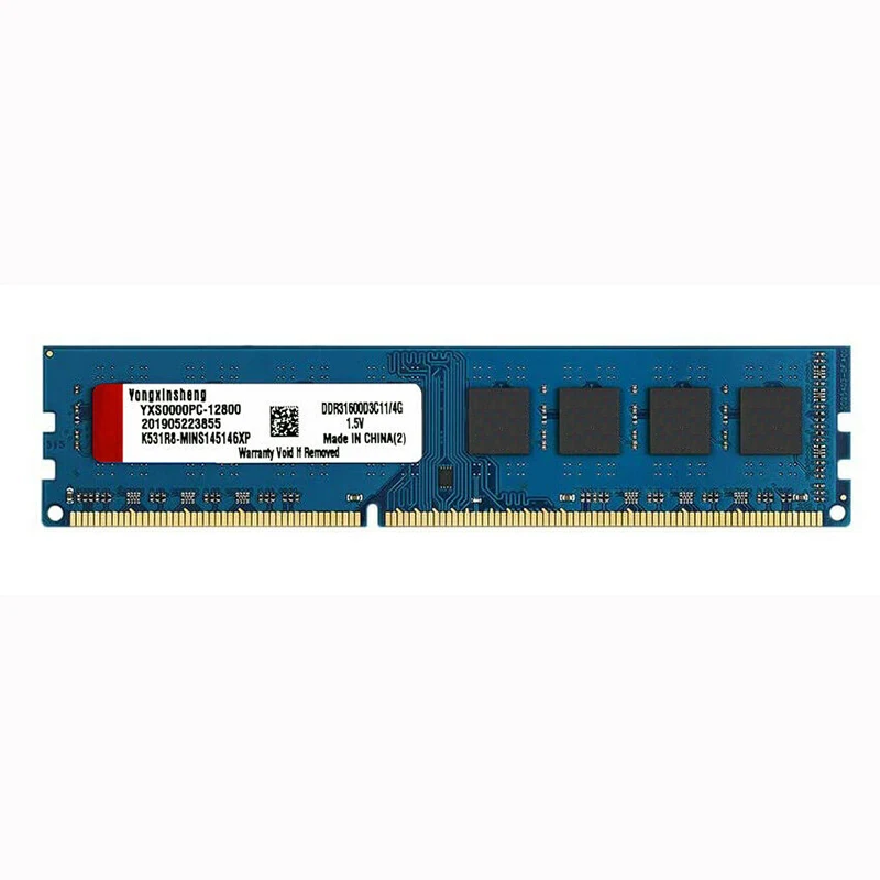 Blue-4GB-DDR3-1333MHZ-1600MHZ-PC3-10600-PC3-12800-Non-ECC-Non ...