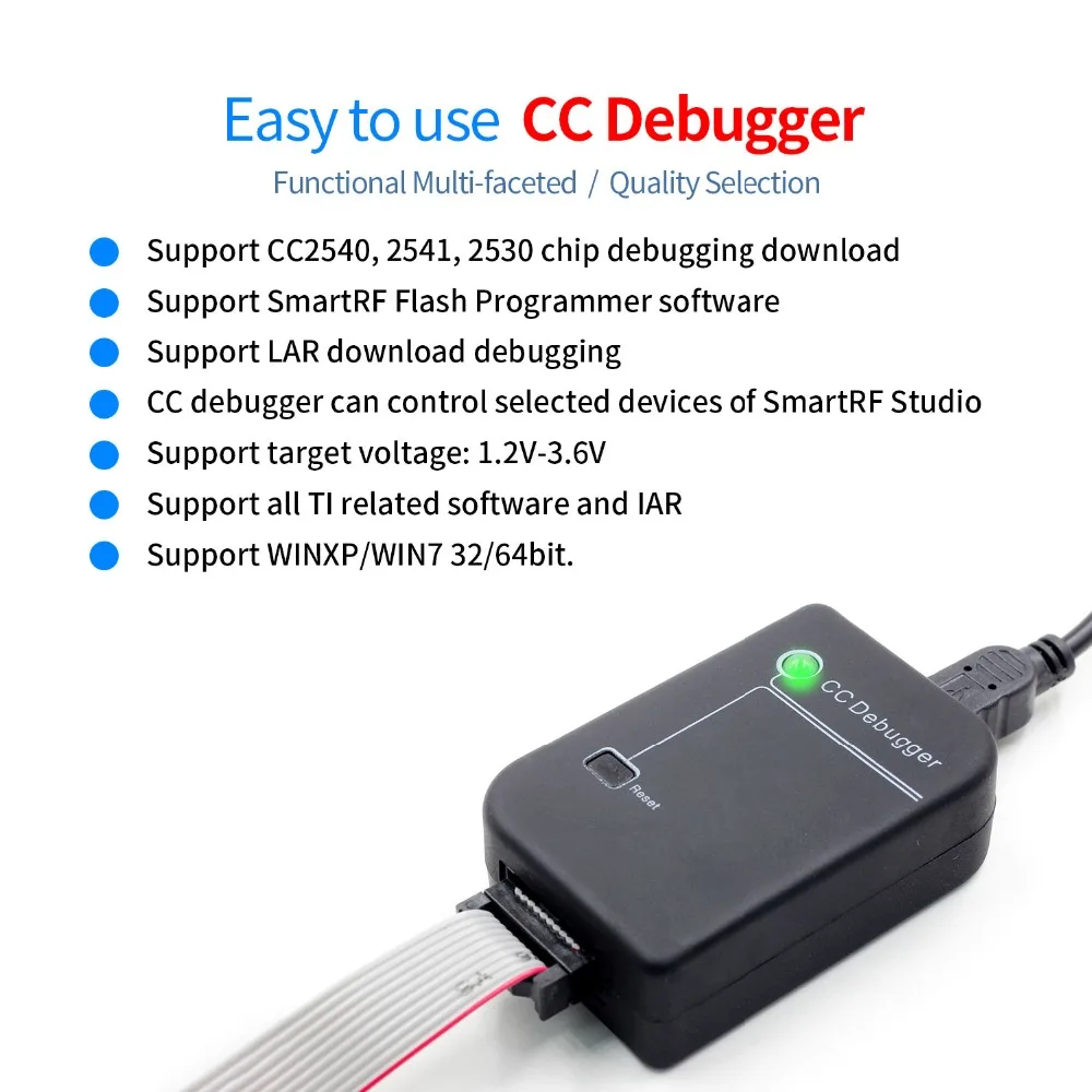 CC-Debugger蓝牙zigbee编程器2540 2541 2530调试下载-阿里巴巴