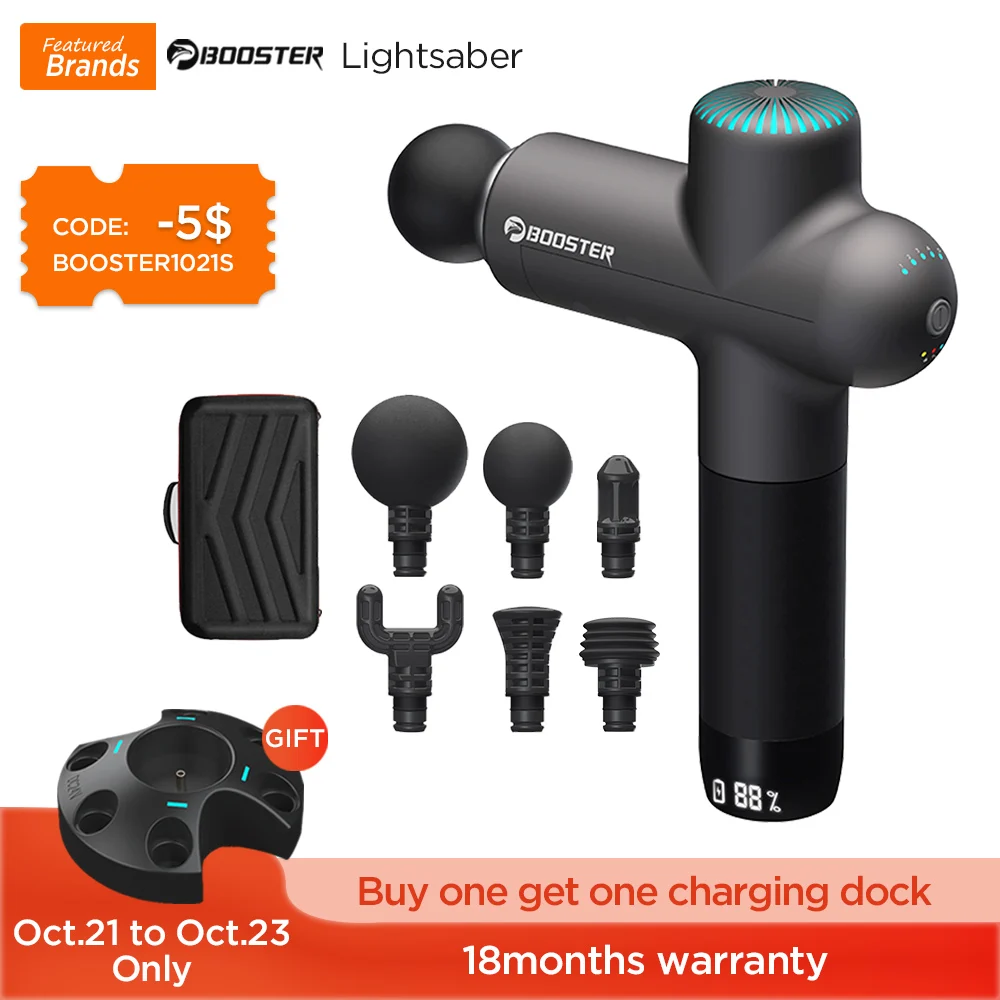 Masażer Booster Massage Gun z Polski za $91.40 / ~353zł - LowcyChin.pl