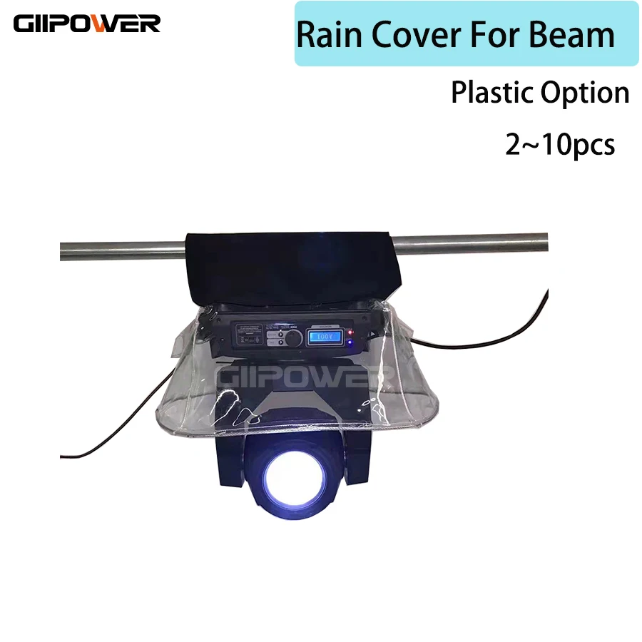 2 10pcs Beam Cover Plastic Rain Cover Dmx 5R 7R Beam LED Moving Head ...