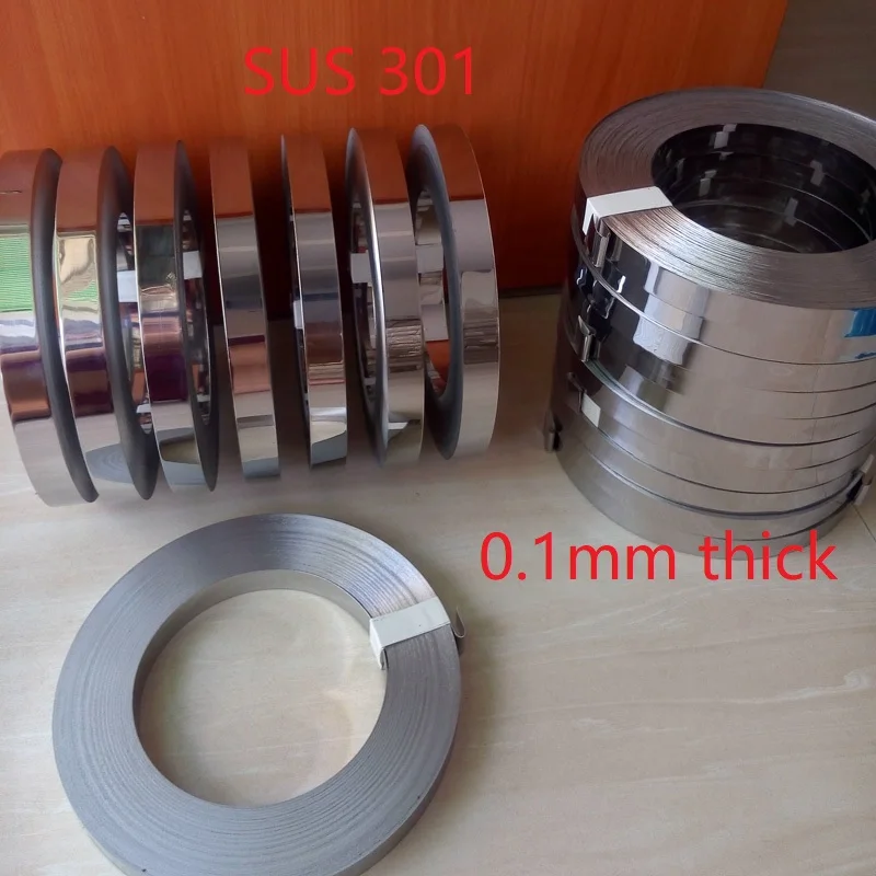 0-1mm-SUS301-Stainless-steel-spring-steel-belt-full-hard-301-Stainless ...