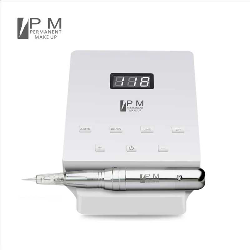 PM Professional Tattoo Machine Rotary Pen For Permanent Makeup Eyebrows ...