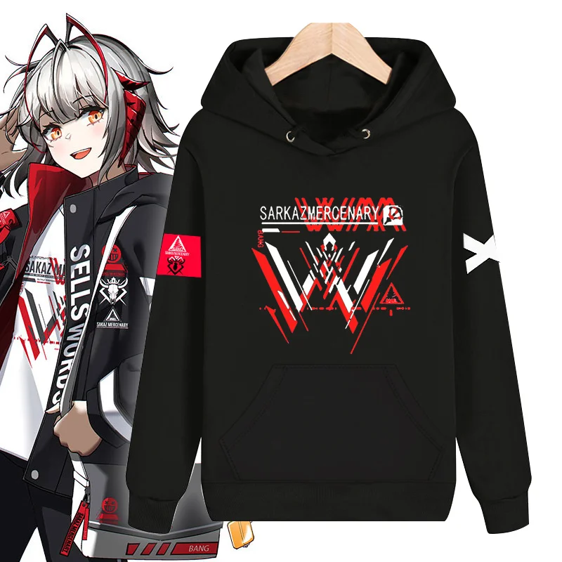 Arknights W Cosplay Costume W Long Sleeve Fashion Jacket Unisex Hoodie ...