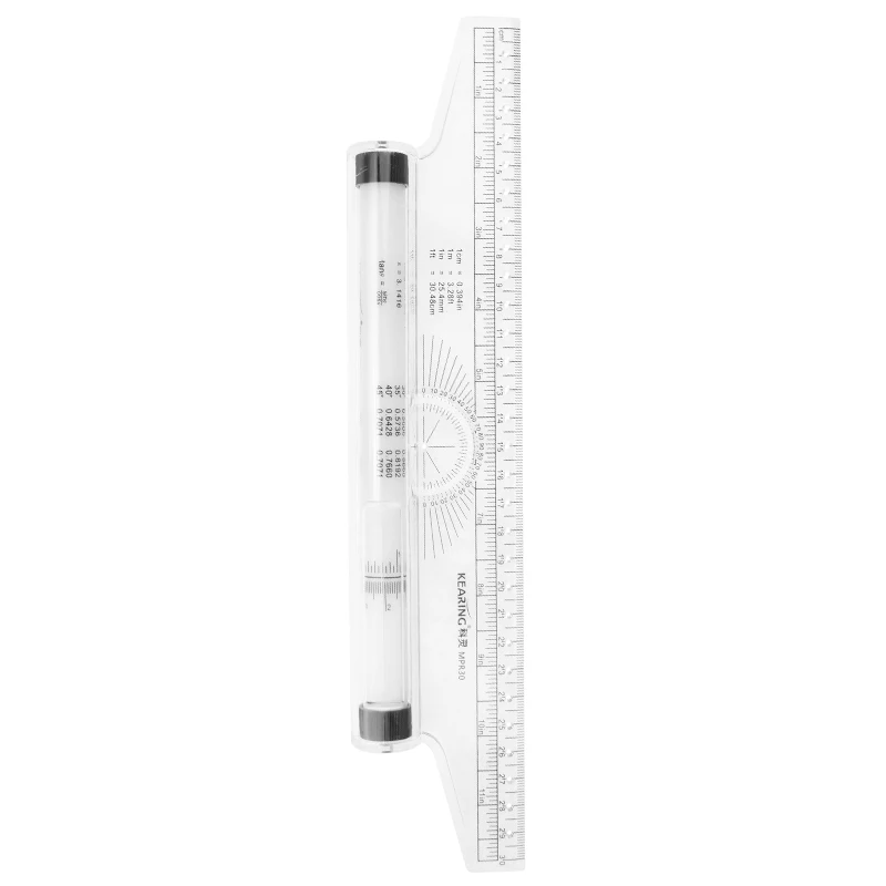 Roll-Ruler-Parallel-Rulers-30cm-Universal-Foot-Angle-Rule-Balancing ...