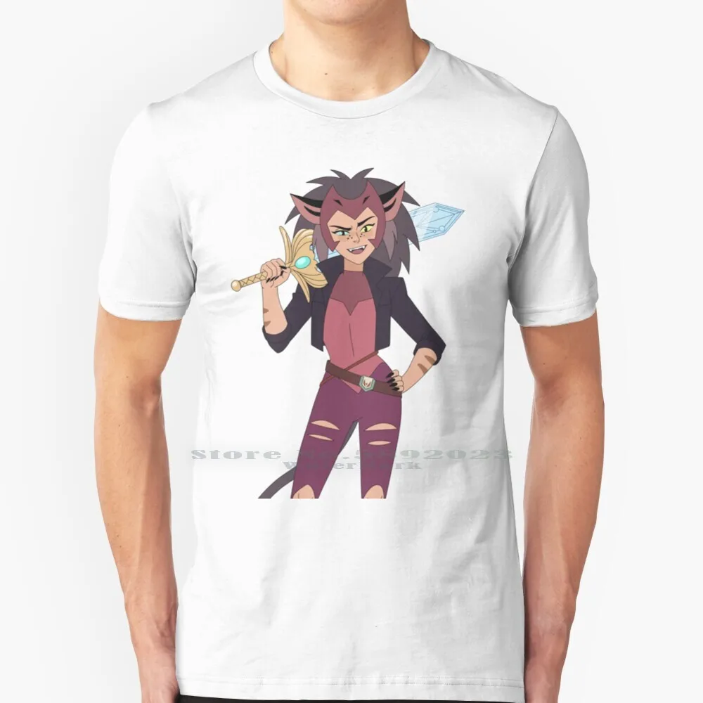 Catra In Leather T Shirt 100% Pure Cotton Big Size Catra Catradora She ...