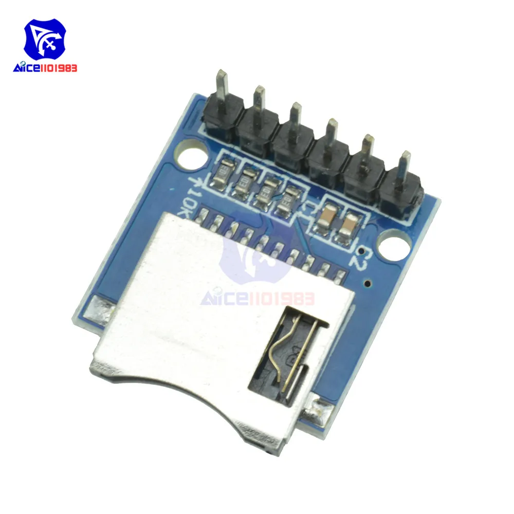 Diyimore Tf Para Micro Módulo De Cartão Sd Para Arduino Arm Avr ...