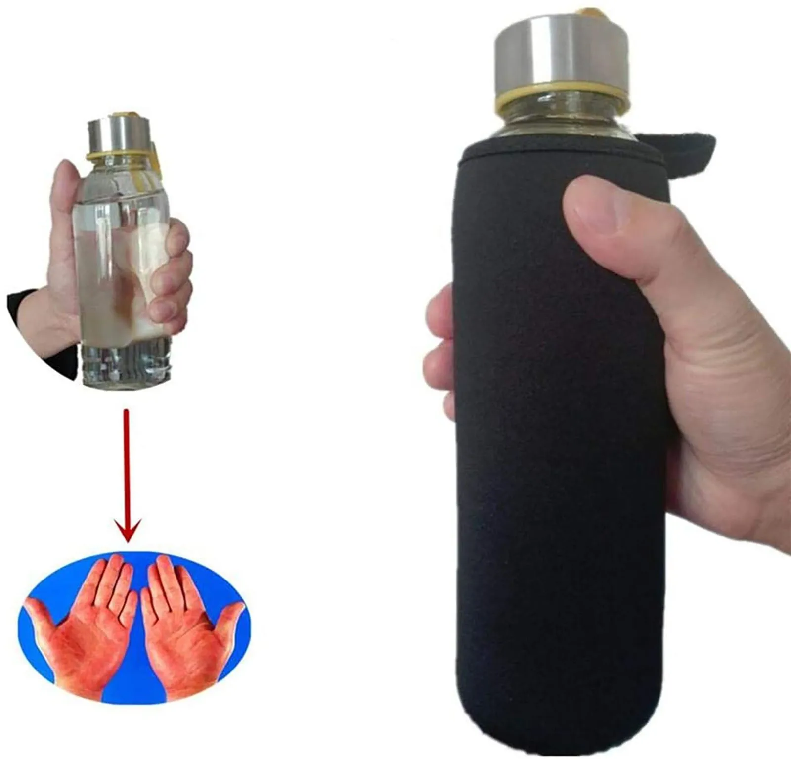 Kettle Cover Insulated Neoprene Sport Water Bottle Cover Insulated ...