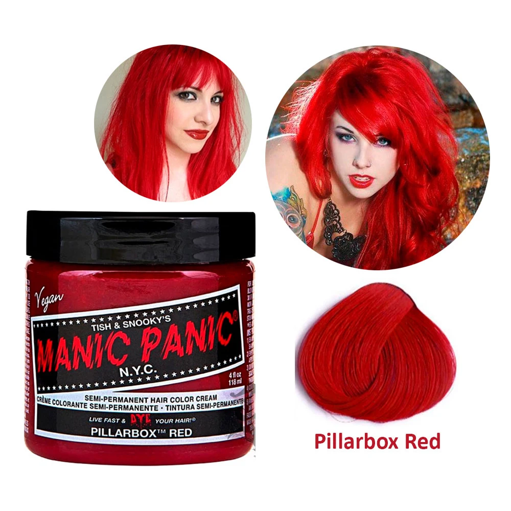 Manic Panic hair dye, Manic Panic pillarbox redкрасный 118 ml|Hair ...