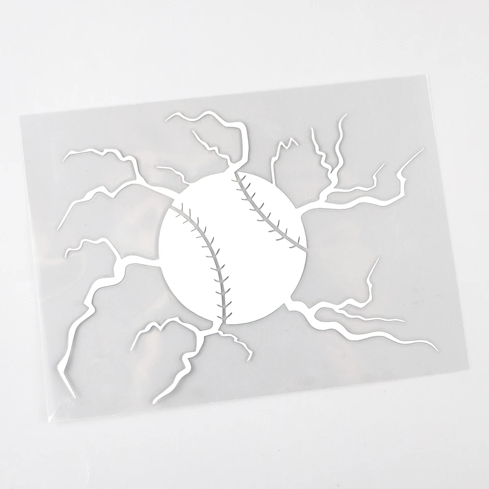 Laptop Baseball crack Sports vinyl stickers Baseball decal Electronics ...