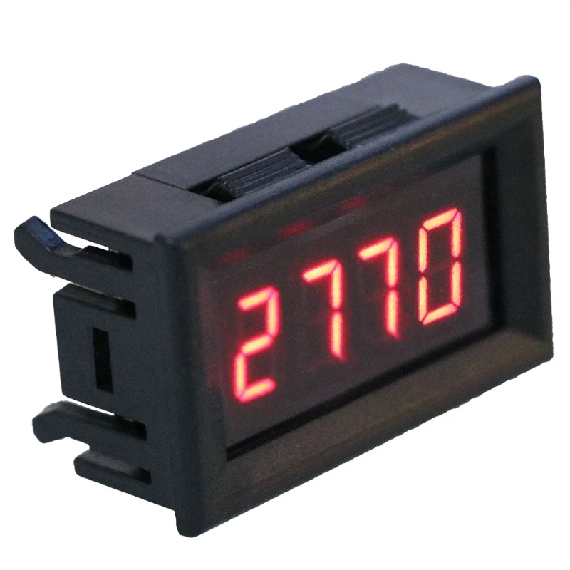 2-in-1-LED-Tachometer-Gauge-Digital-RPM-Voltmeter-for-Auto-Motor ...
