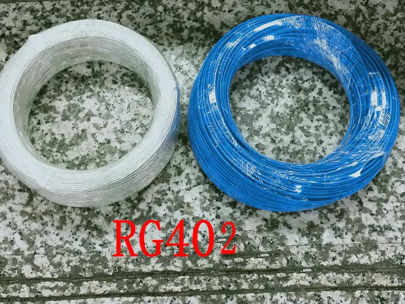 10M RG402 Coaxial Cable Connector Semi rigid Flexible RG 402 0.141 ...