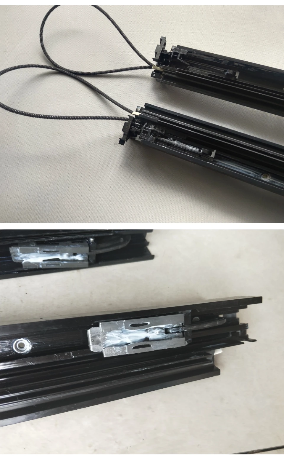 RS01 파노라마 썬 루프 가이드 레일 프레임 트랙 벤츠 C W205 GLC W253 유리 채광창 슬라이드 2057800175/ ...