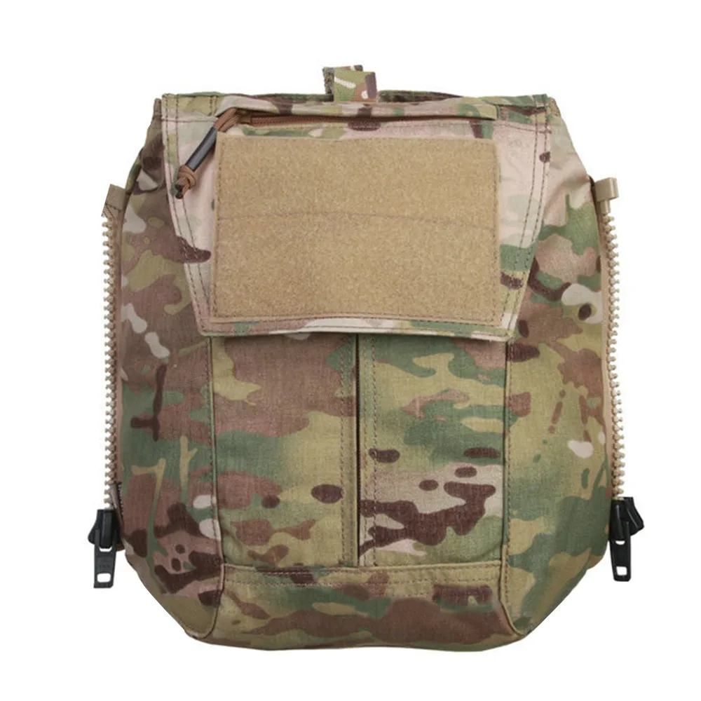 EmersonGear Zip On Pouch MOLLE Back Panel Pouch Pack Multicam For AVS ...