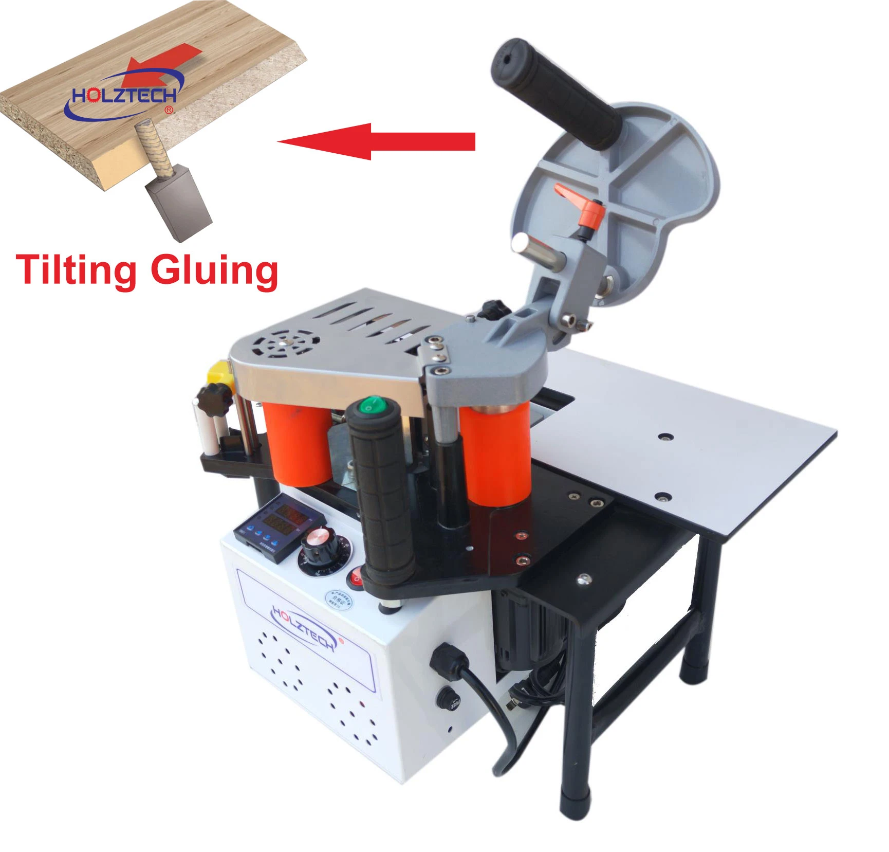 Draagbare Edge Bander 45 Kantelen Banding Machine Mini Edgebander ...