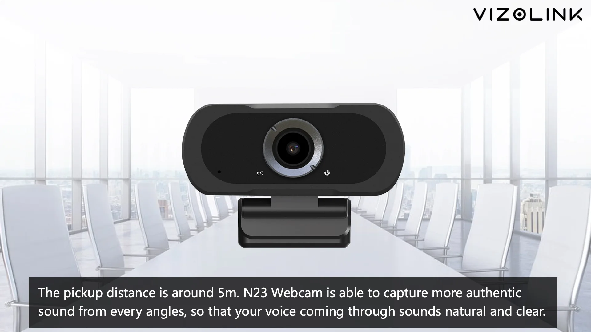 La couleur noire Webcam N23, résolution 1920x1080 px, 200W Pixels ...