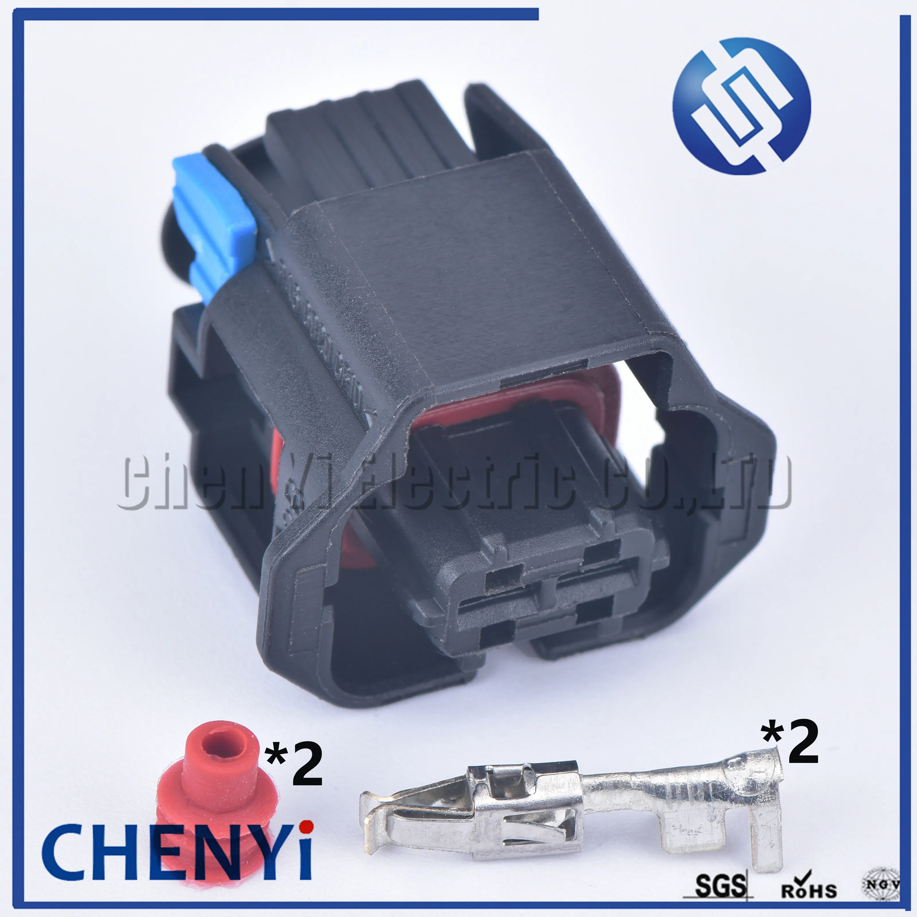 델파이 2 핀 자동 하우징 방수 플러그 배선 하네스 케이블 커넥터 15397337, 1 세트|커넥터| - AliExpress