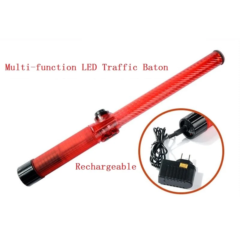 54CM-3CM-Rechargeable-Style-LED-Traffic-Warning-Baton-With-Whistle ...