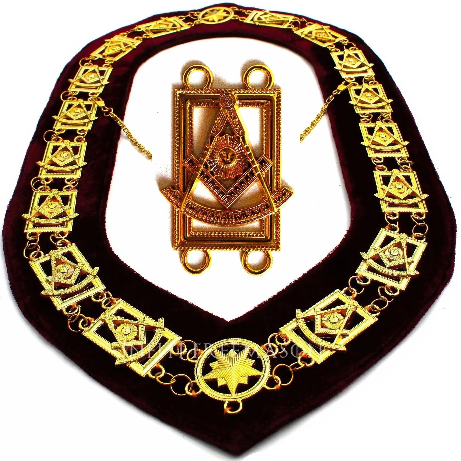 Masonic-master-Mason-chain-collar-Masonic-Regalia-Knights-Templar-Metal ...