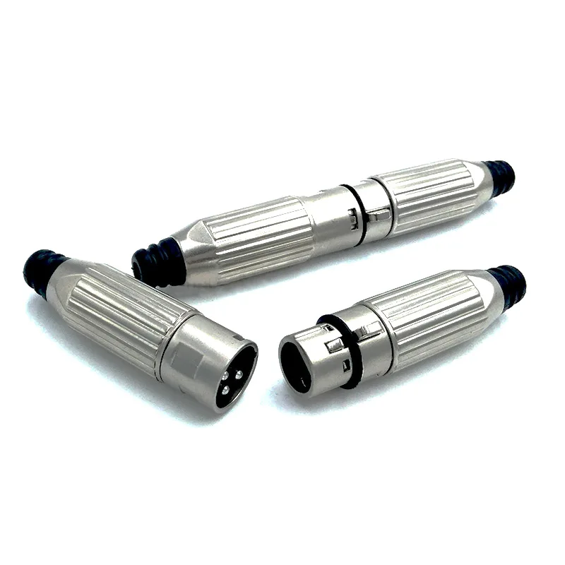 Xlr Stecker Stecker 3pin male & female stecker für Mikrofon stecker ...