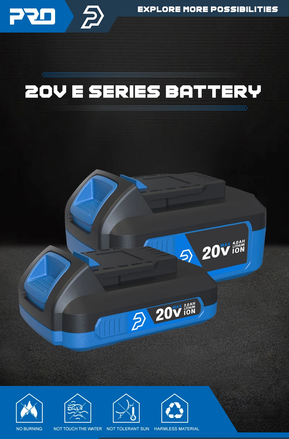 Гайковерт PROSTORMER 2000mAh/4000mAh | AliExpress