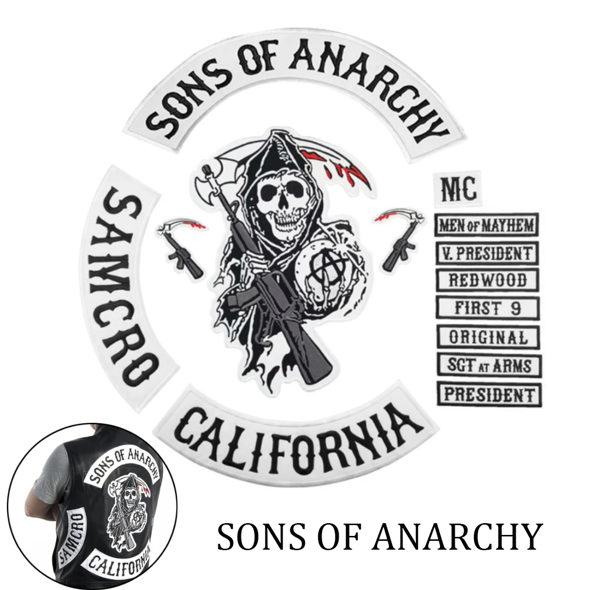 Sons Of Anarchy Patches