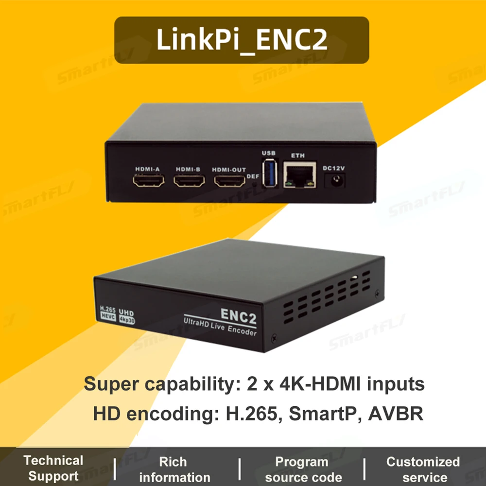 Link-Pi-ENC2-Hisilicon-Hi3531DV100-HDMI-NDI-Encoder-Decoder-HD-H-265 ...
