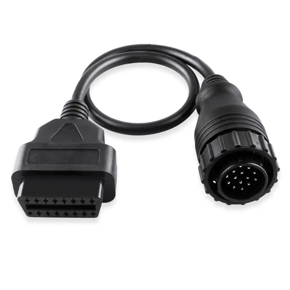 2021 New OBD Adapter Cable For Mercedes Benz 14Pin to 16 Pin OBD 2 ...