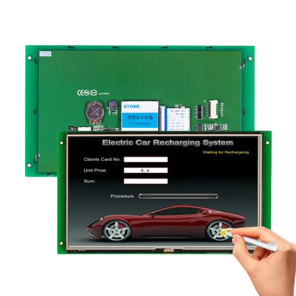 10.1 inch Embedded Touch Display LCD Module with Software + Program ...