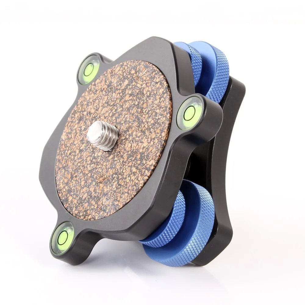 Fittest Photography Tripod Leveler Tri Wheel Leveling Base Bubble Level ...