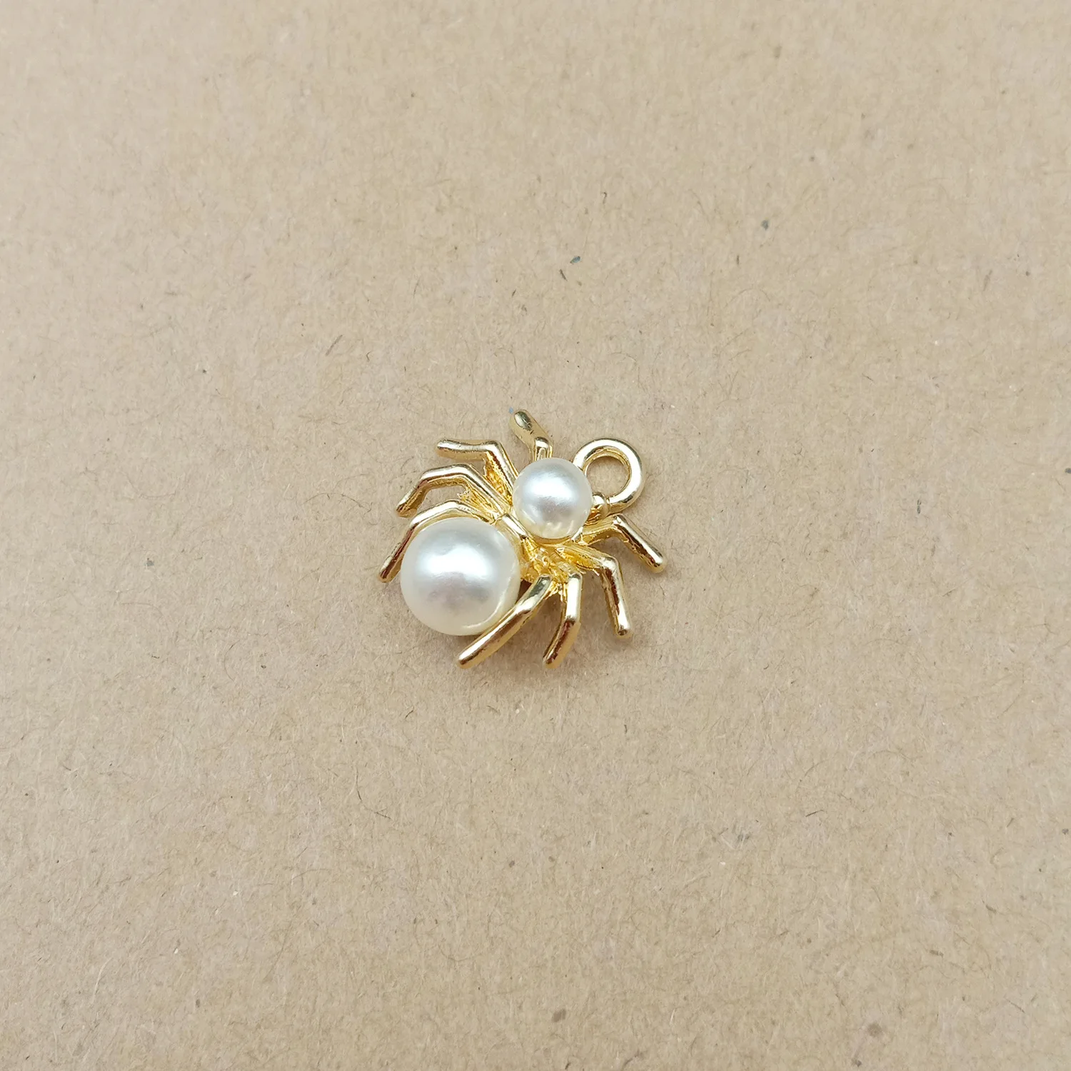 10pcs/lot Spider Metal Golden Color Charms Pendant Pendants Jewelry ...