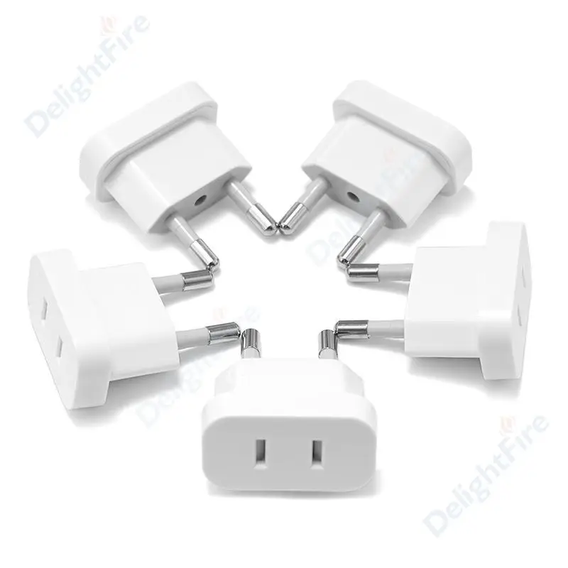 Prise électrique,Adaptateur de prise électrique US à EU, 5-10 pièces ...