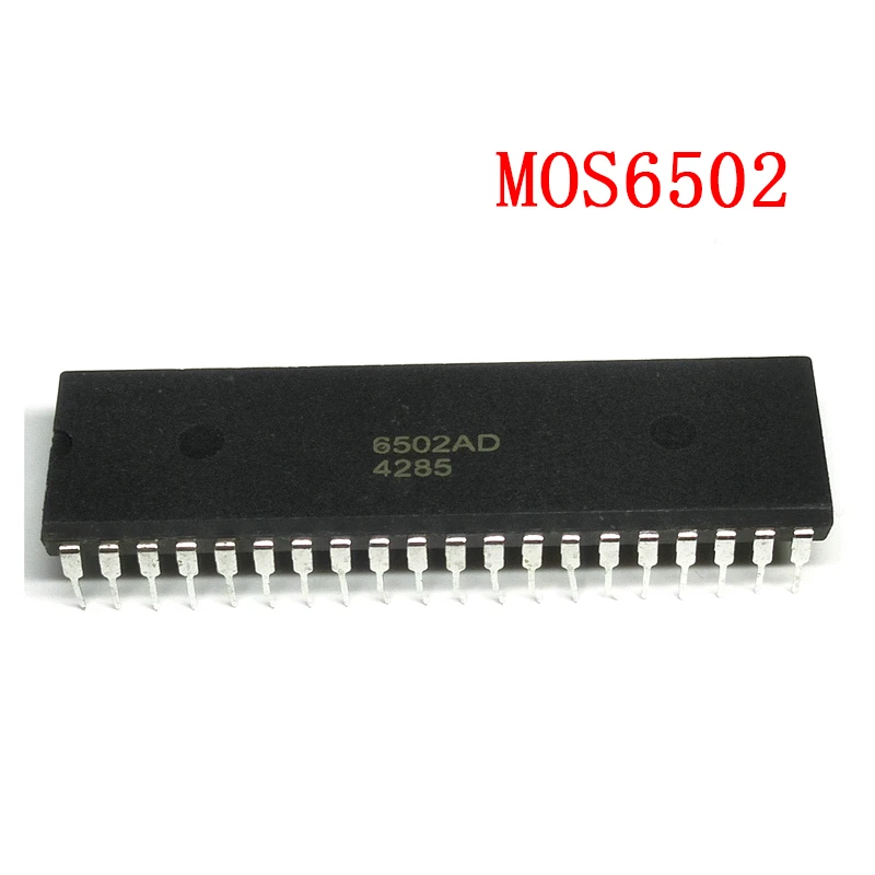 Mos 6502 MOS6502 6502AD R65C02AP MOS 6502 6502B = UM6502 SY6502 DIP 40 ...