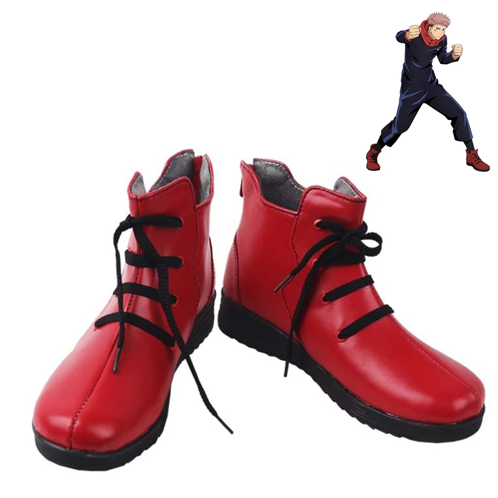 Jujutsu Kaisen Yuji Itadori zapatos Cosplay hombres botas|zapatos ...