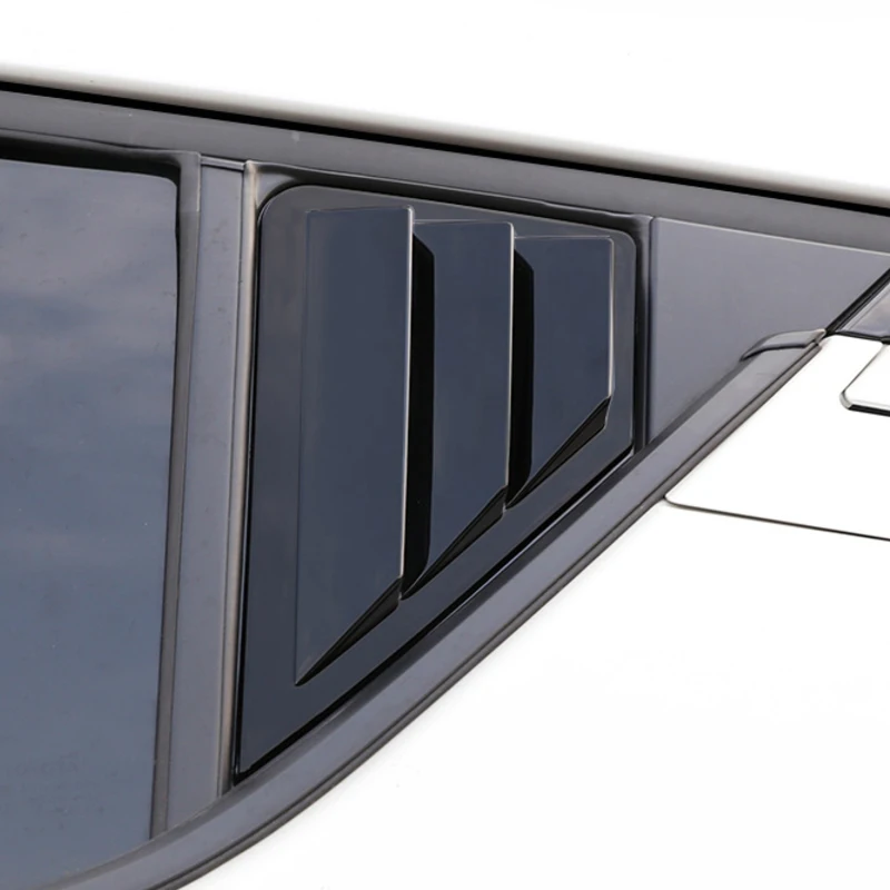 FOAL-BURNING-2pcs-set-Car-Rear-Window-Cover-Window-Sticker-Triangle ...