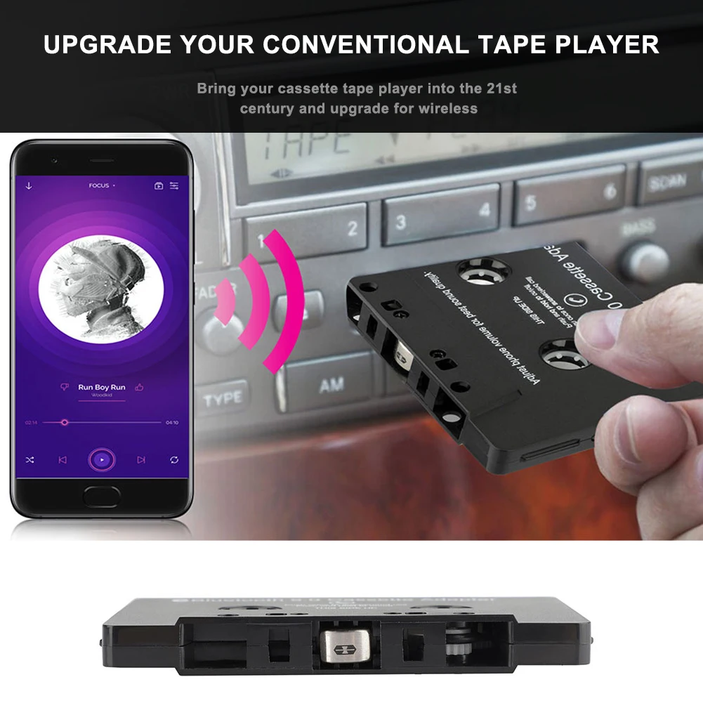 Bluetooth-5-0-Car-Audio-Cassette-Player-Adapter-Universal-Smartphone ...