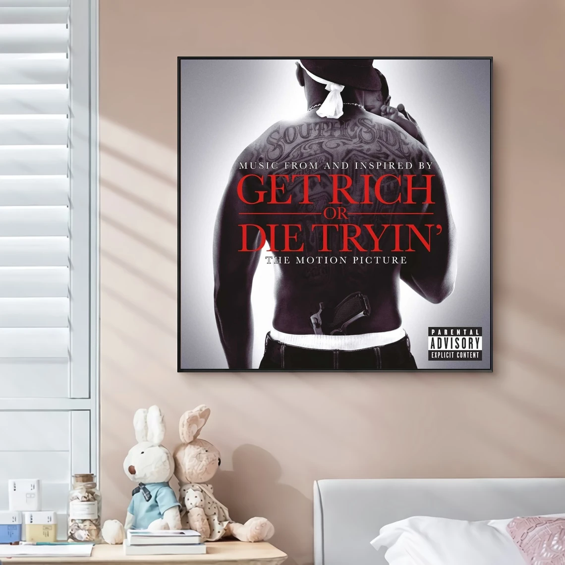Get Rich Or Die Tryin Soundtrack Album Cover