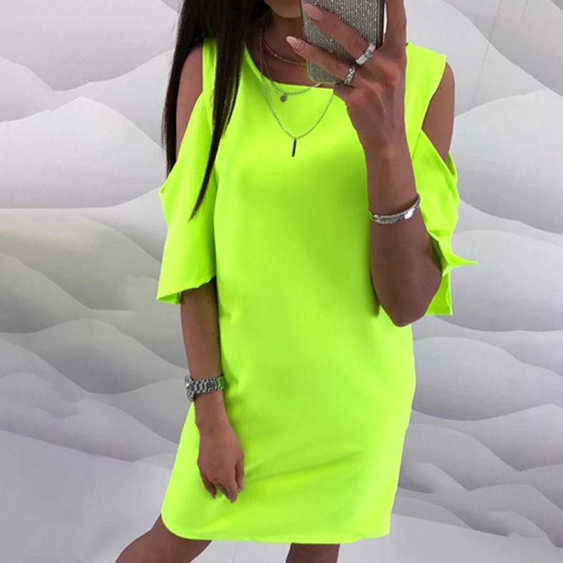 Neon Colored Party Dresses