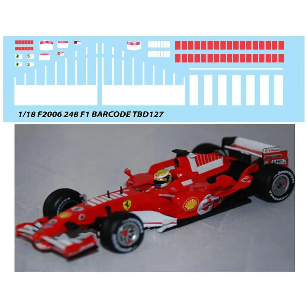 1-18-FERRARI-248-F2006-2006-MICHAEL-SCHUMACHER-BARCODE-DECALS-TB-DECAL ...