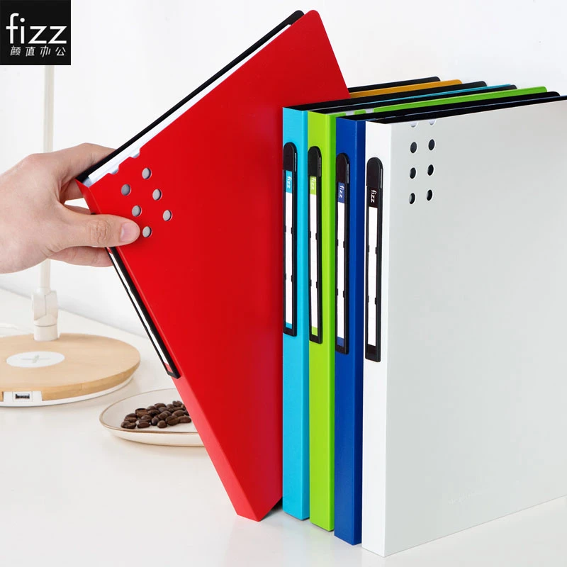 Fizz A4 File Folder Information Booklet Multi layer Interleaved Picture ...