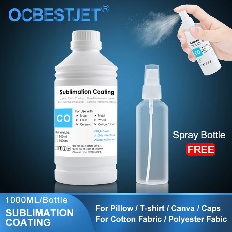 1000ml Sublimation Coating Sublimation Ink Pretreatment Liquid Coating ...