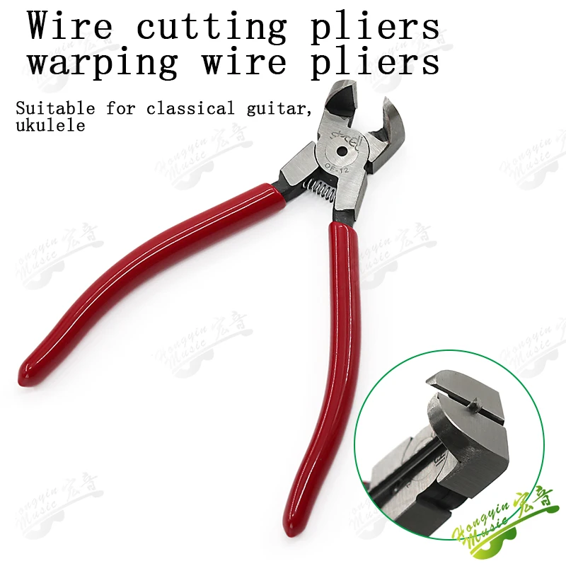 Taiwan Made Guitar Starting Wire Cutting Pliers Thin Mouth Strong Flat ...