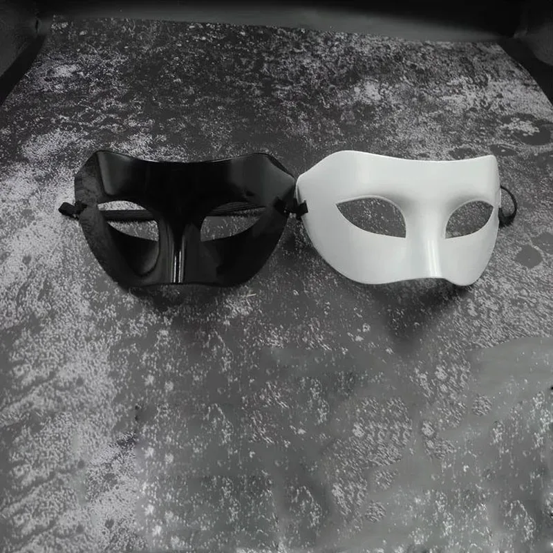 White Masquerade Mask For Men