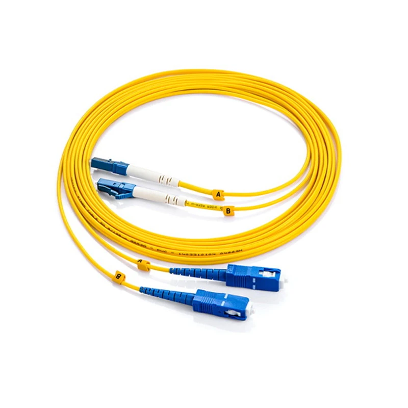 High Quality Sc-lc Single Mode Duplex Fiber Optic Patch Cord Ftth Lc ...