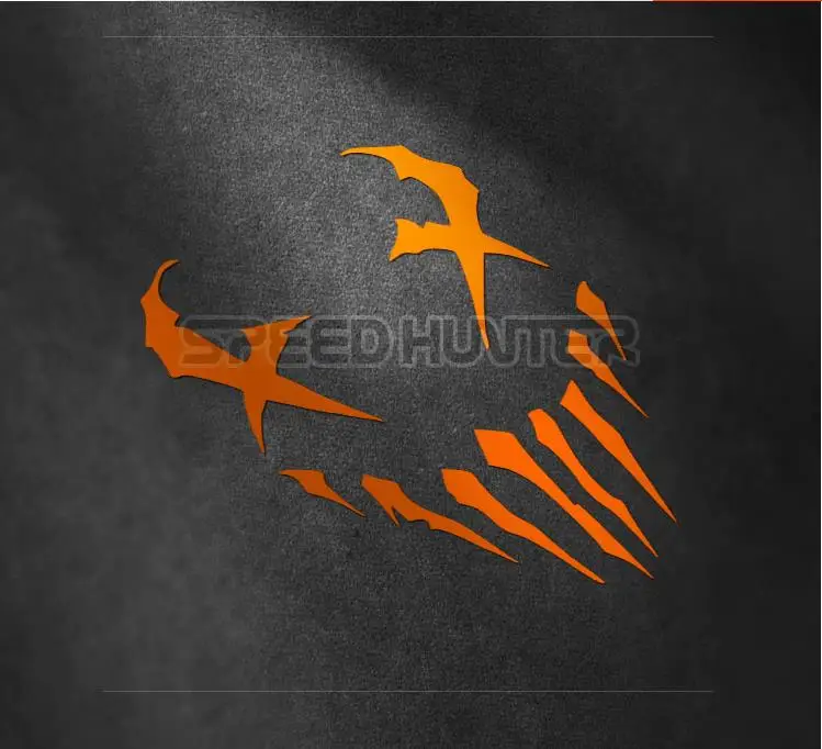 Vinyl Claw Marks Car Sticker Waterproof Ghost Decal Motorcycle Scratch ...